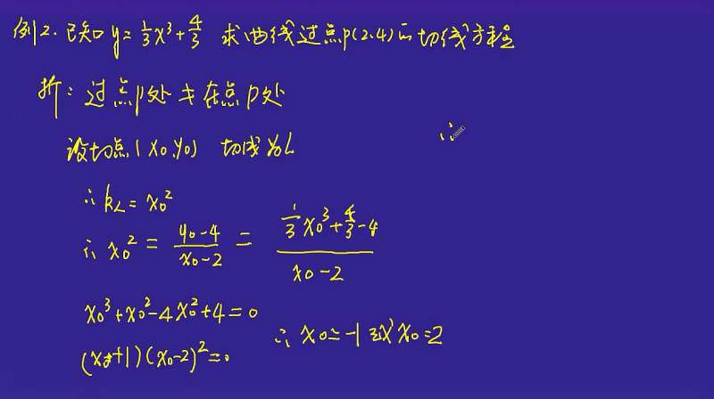 高中数学之方法篇 高考妙用导数的几何意义