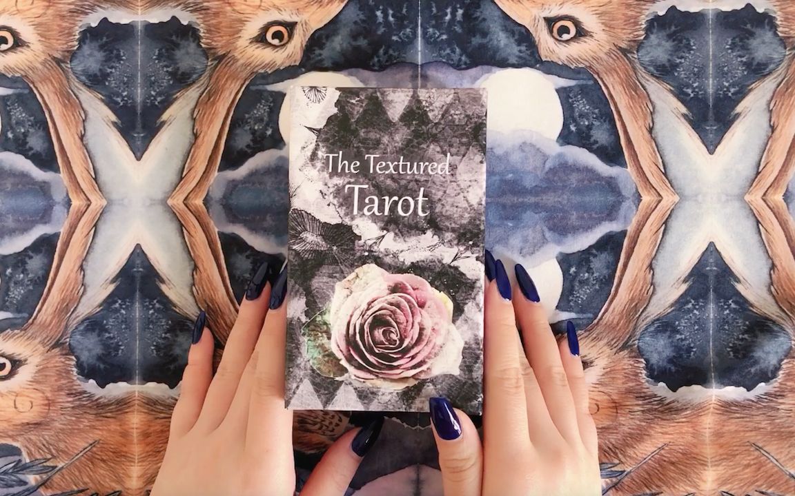 【Bonny的塔罗牌分享】纹理塔罗牌 The Textured Tarot(包含78张卡牌...