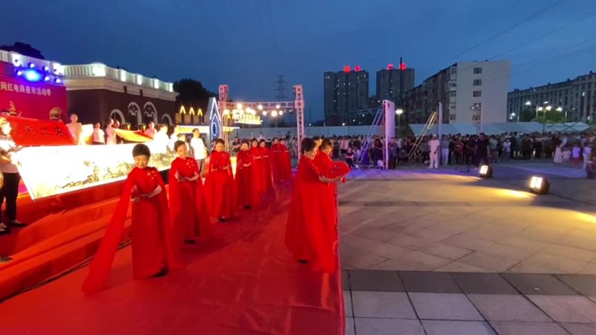 #模特 #演出现场 #旗袍秀