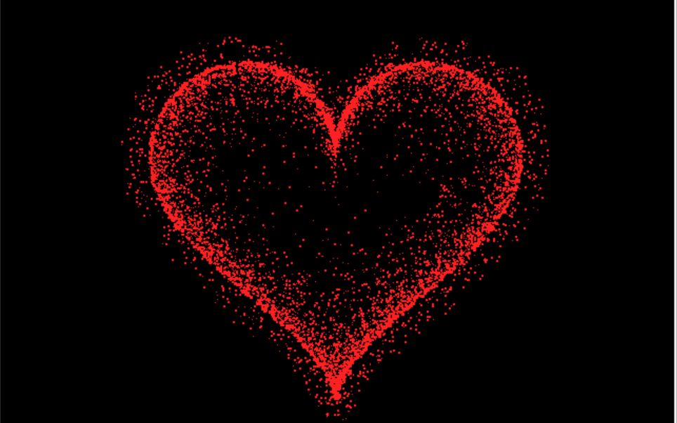 当我在首页刷到爱心代码