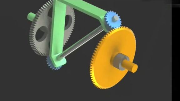 神奇的齿轮机械原理,二大爷说这是减速机