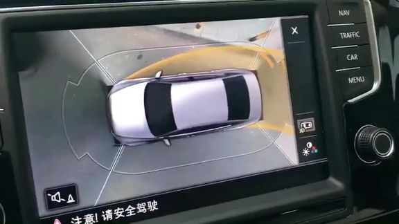 360全景倒车影像,很适合新手。【来自懂车帝车友圈】