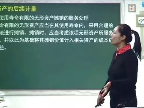 注册会计师实务第六章第三节无形资产的后续计量-2
