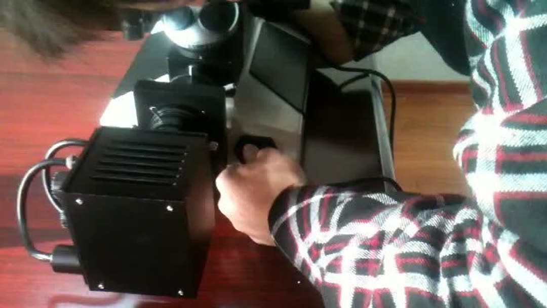 金相显微镜安装演示视频1