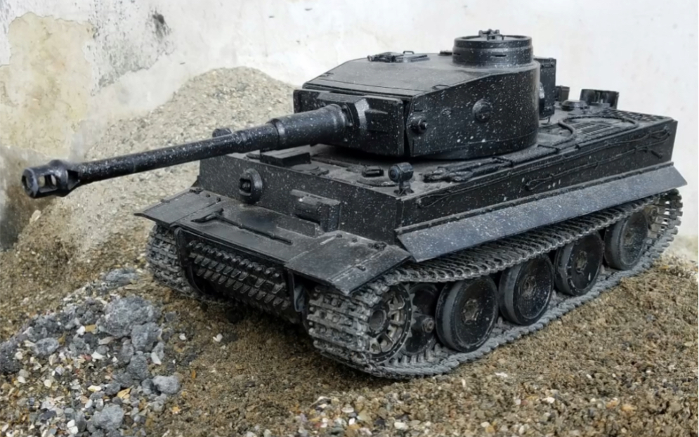 虎式坦克,13秒开始燃爆起来!虎式坦克模型