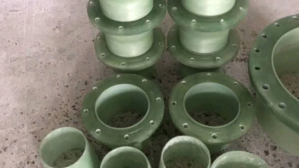 玻璃钢管件法兰弯头