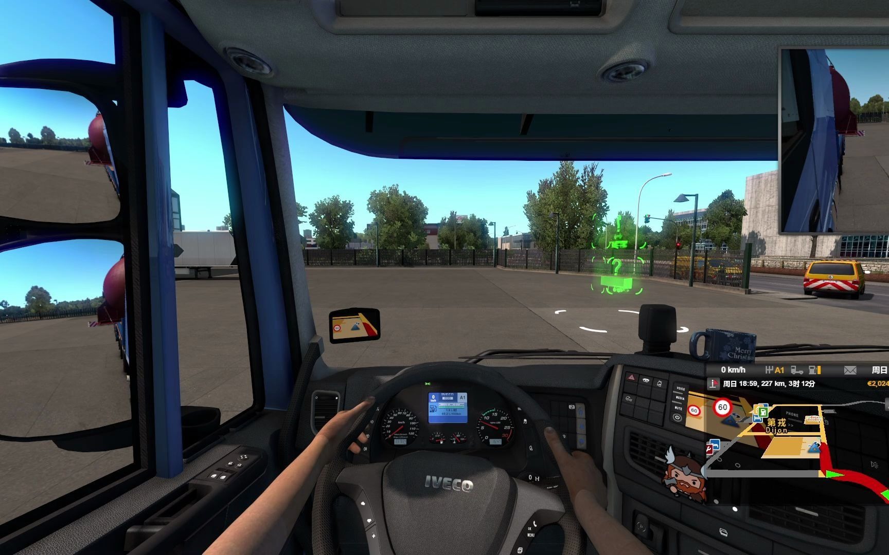 欧洲卡车模拟2行车记录 第戎(法国)-日内瓦(瑞士)