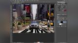 路面透视字体制作讲解Adobe Photoshop CC教程ps视频教程 ps基础教程