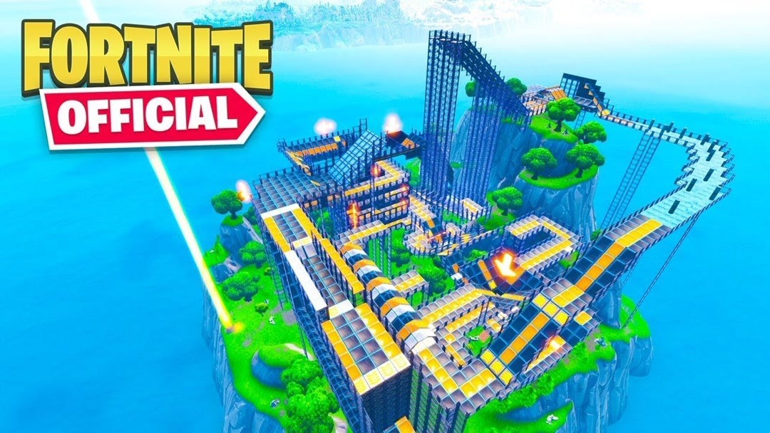 堡垒之夜游戏:史诗把我的地图放在财富!