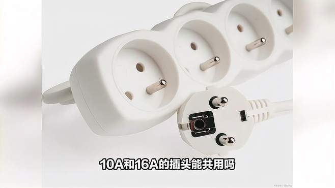 10a和16a的插头能共用吗?10a和16a的插头有什么不同