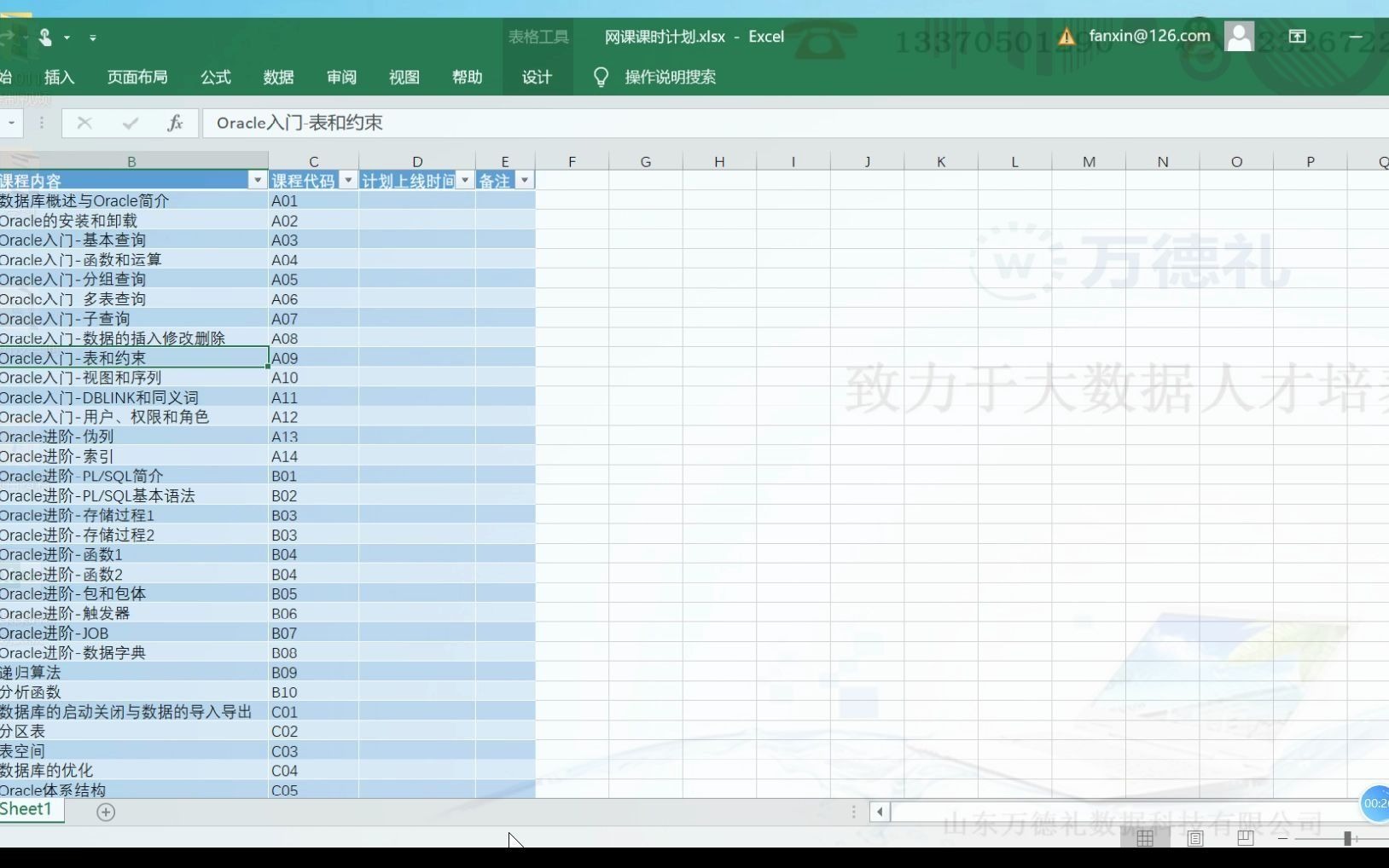 A01数据库概述与Oracle简介