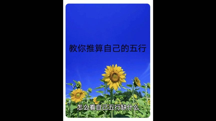 怎么看自己五行缺什么?