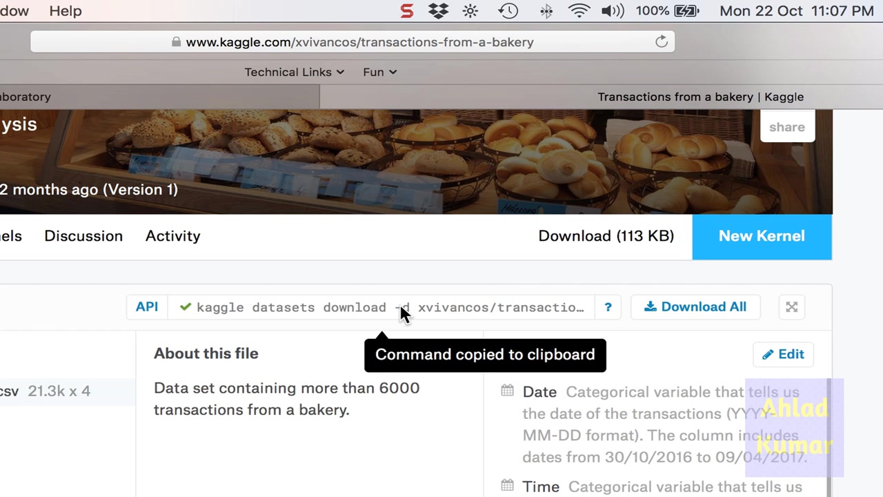 Deep Learning 3: Importing Kaggle's dataset in Google Colaboratory