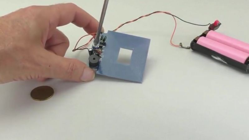 1分钟让你看明白金属探测器的工作原理,涨姿势!