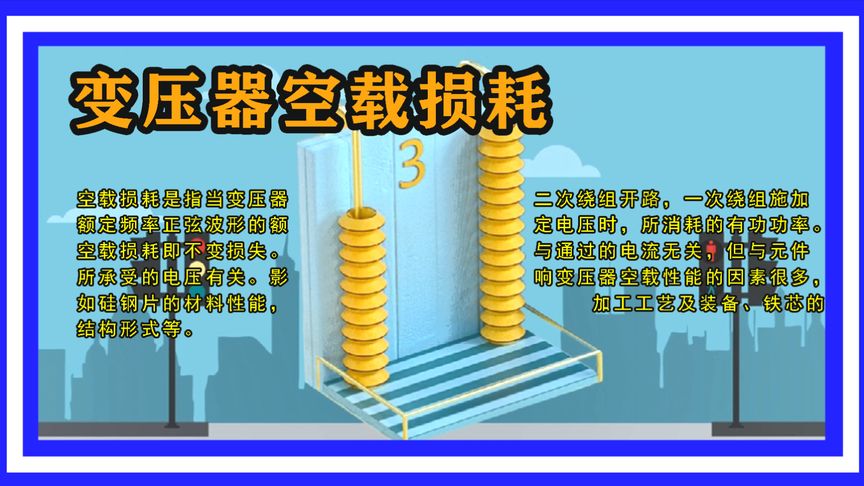 空载损耗是变压器的重要参数,无论多大负荷,空载损耗都是一样的