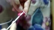 织毛衣视频教程 直接起针法 片织 第三行 3