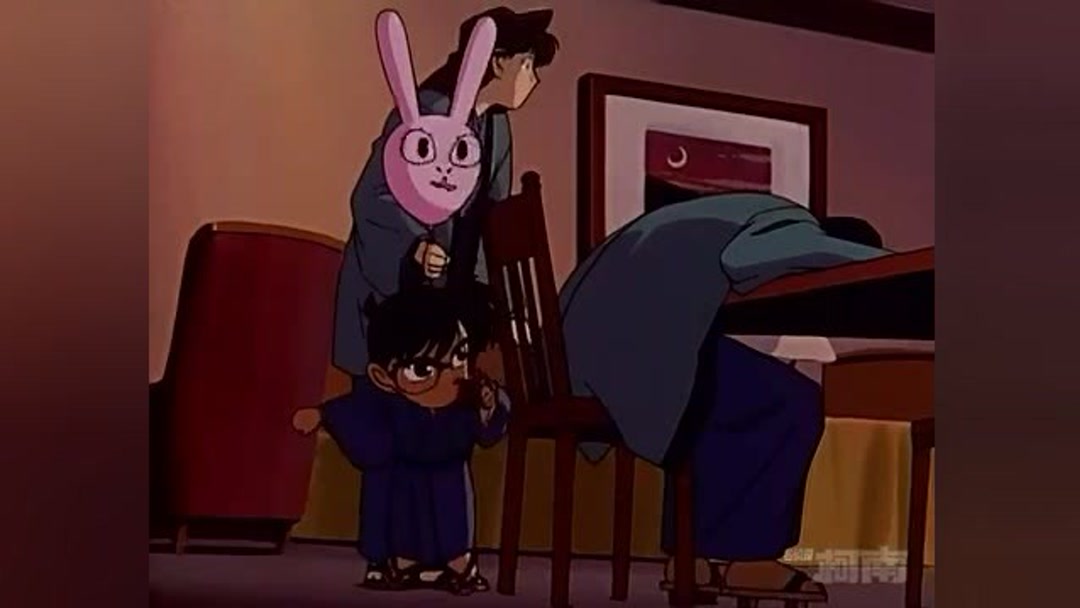 柯南推理到一半被发现!