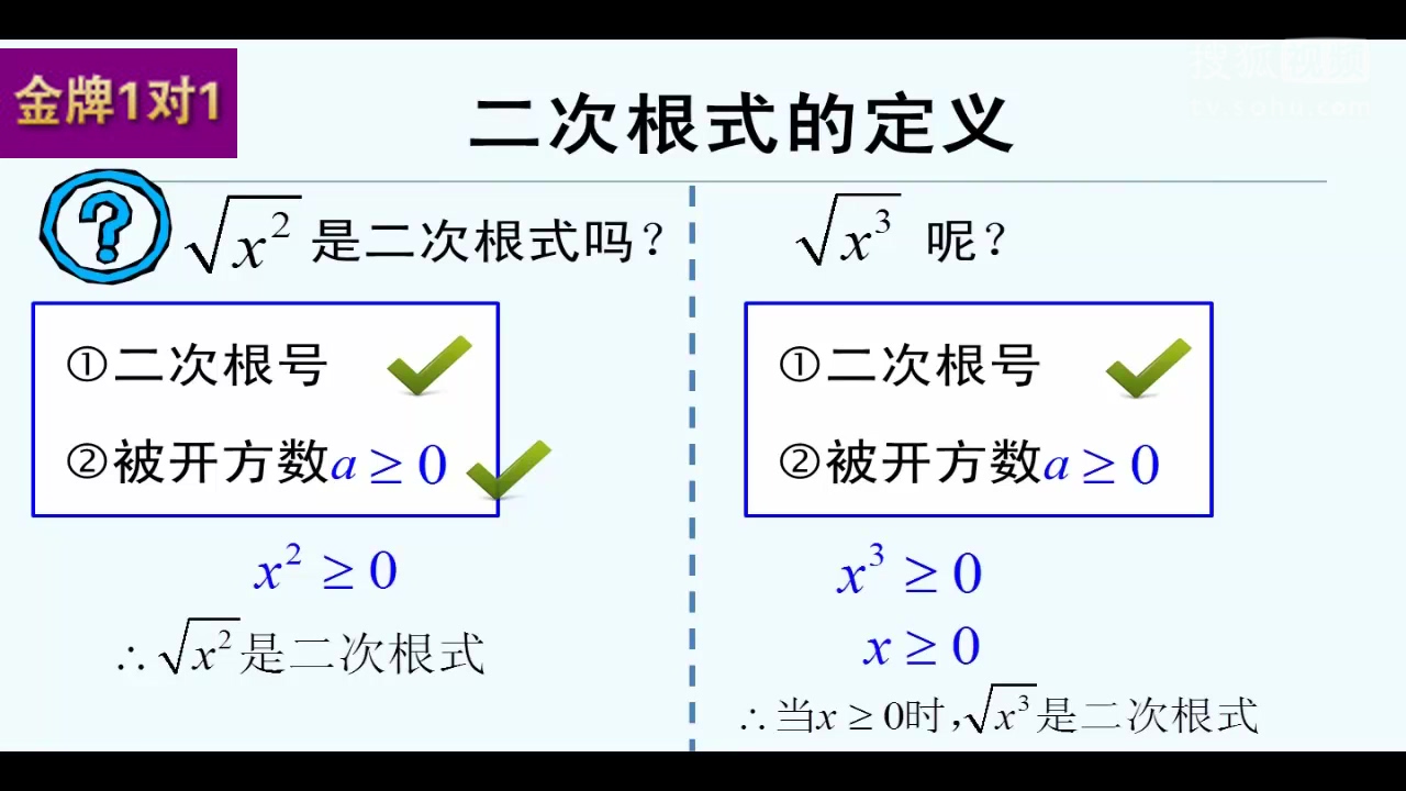 初中数学1对1: 八年级 二次根式【中考数学】