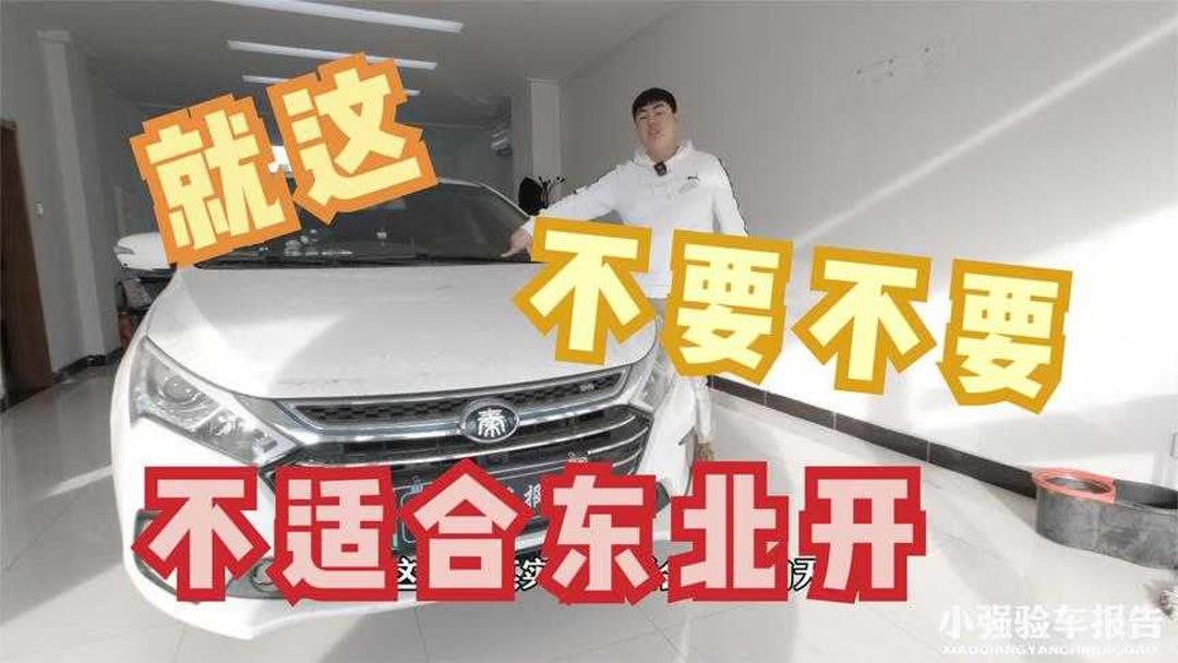 今天试驾油电混,比亚迪秦,这车真不适合在东北开