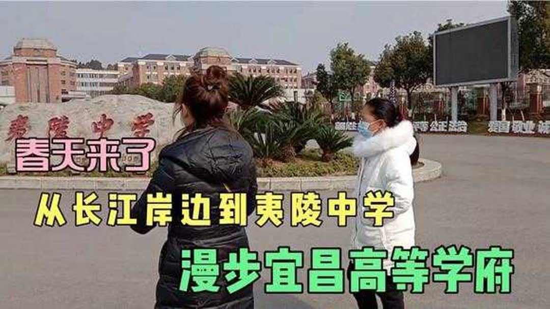 从长江边再到夷陵中学。