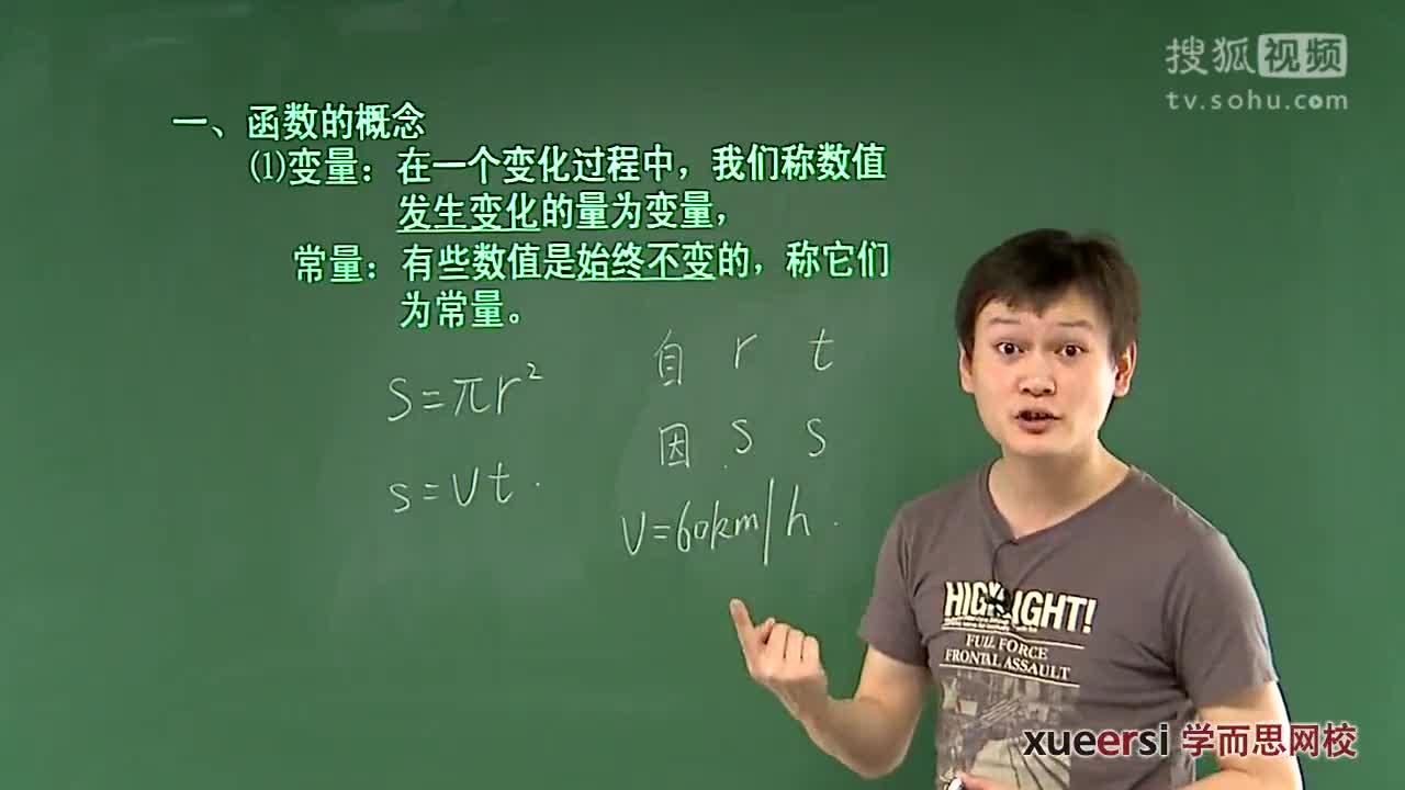 初二数学一次函数知识点总结_初中数学辅导视频