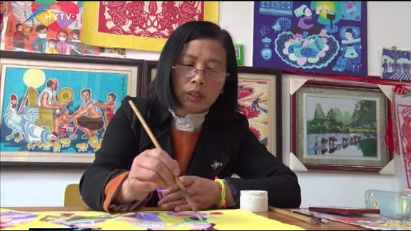 鄠邑区:主题农民画助力文明餐桌宣传