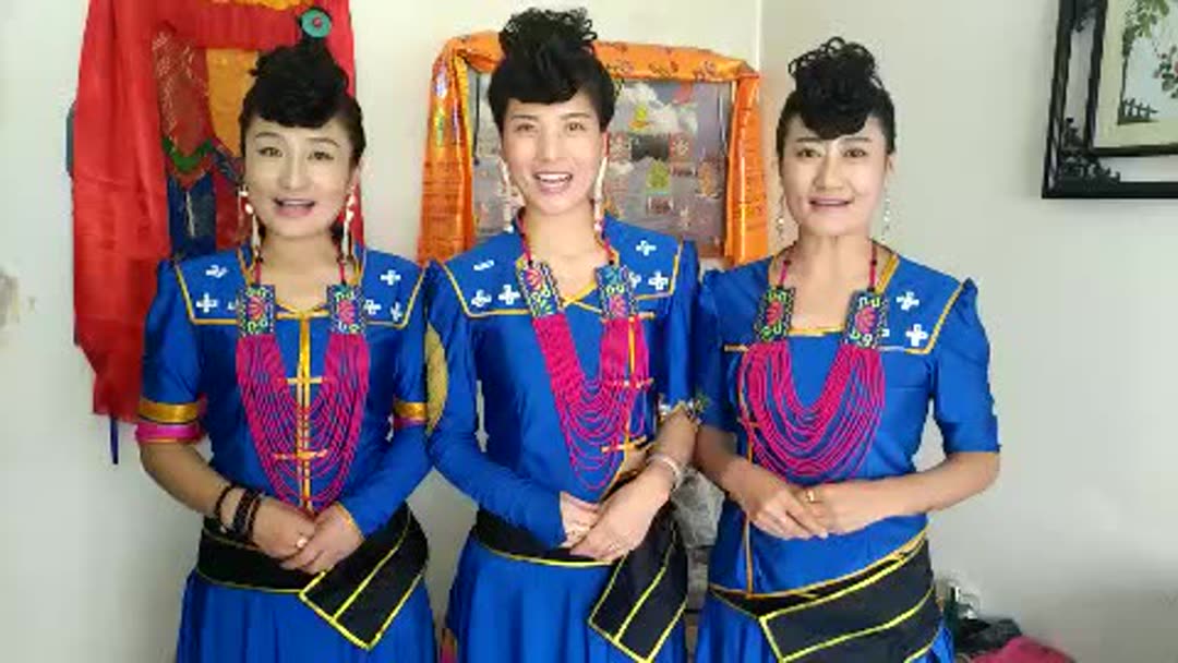 【我为春晚送祝福】著名歌唱组合 雪域组合 送来祝福