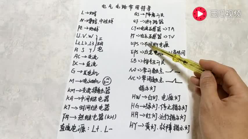 电工基础:28个常用电气电路元器件的符号,老电工一一讲解,看懂电路图...