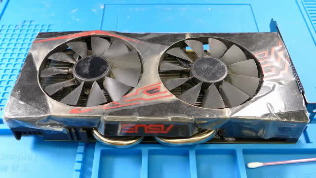 华硕RX470显卡通病,这样的显卡我修了很多