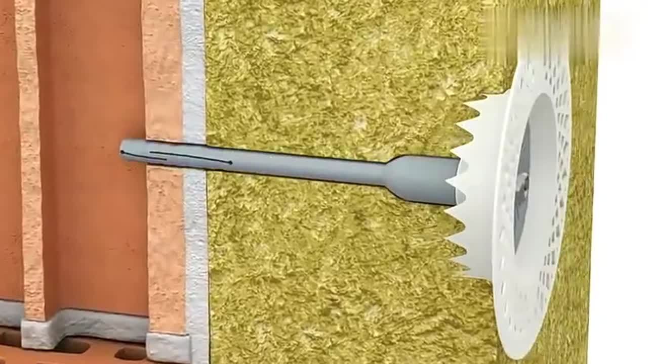 保温板是怎么固定在墙上的?看了这段3D动画,解开我多年疑惑