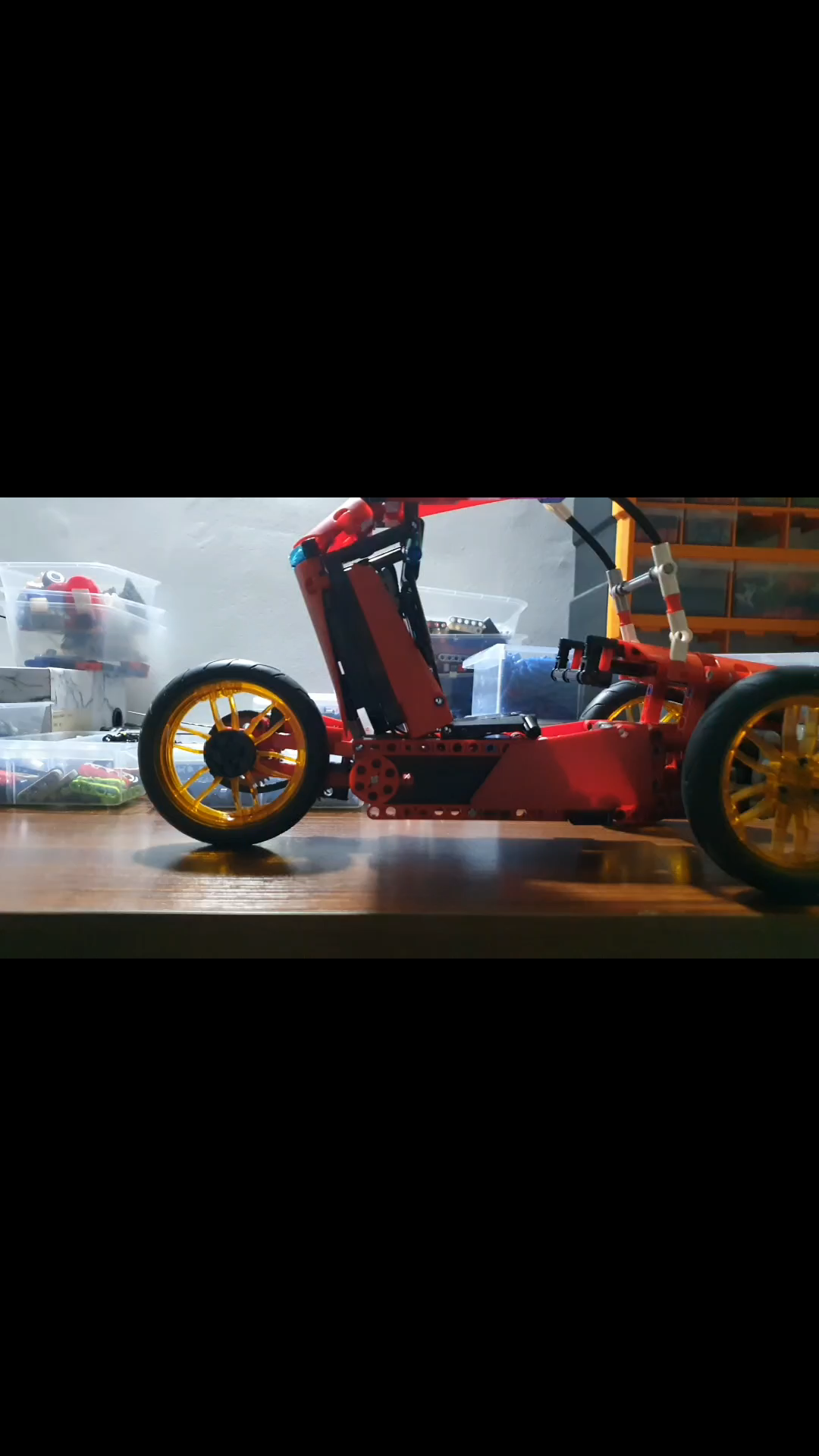 LEGO乐高科技载具MOC-12718 倾斜三轮车-RC零件数少 拼装简单 ...
