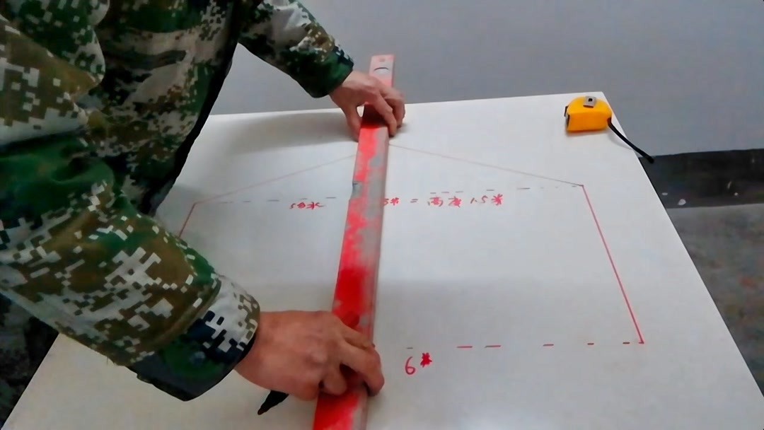 房屋分水怎么计算?自建房瓦屋面分水,四分水五分水是什么意思?