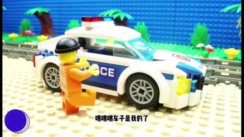 少儿动画:坏蛋竟然敢打警车的主意,警察叔叔高速追捕上演夹娃娃