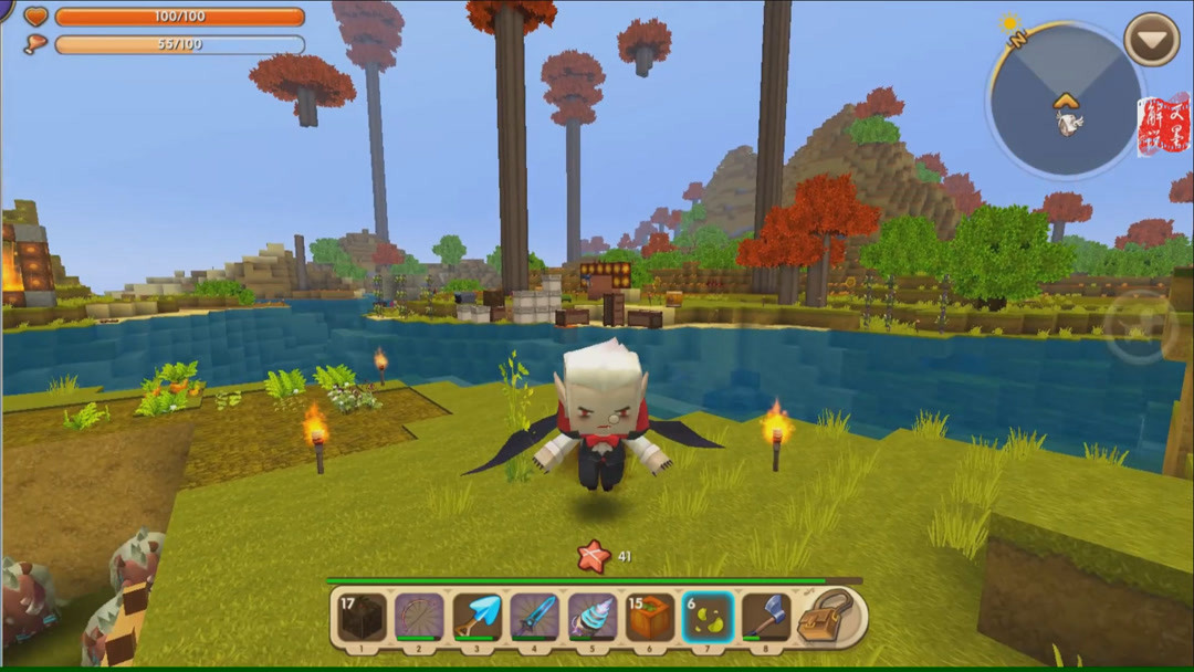 迷你世界极限生存 为了材料第一次挂机