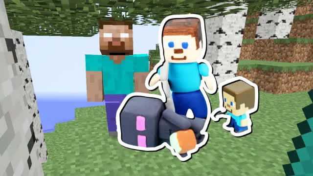 我的世界惊喜袋迷你限量人仔史蒂夫超轻粘土彩泥教程