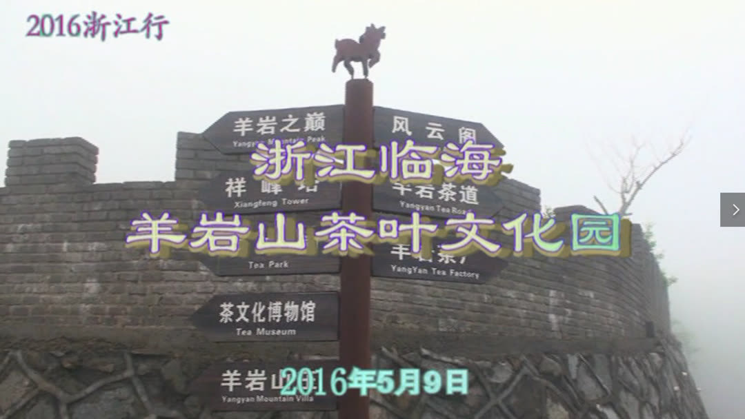 浙江临海羊岩山茶文化园