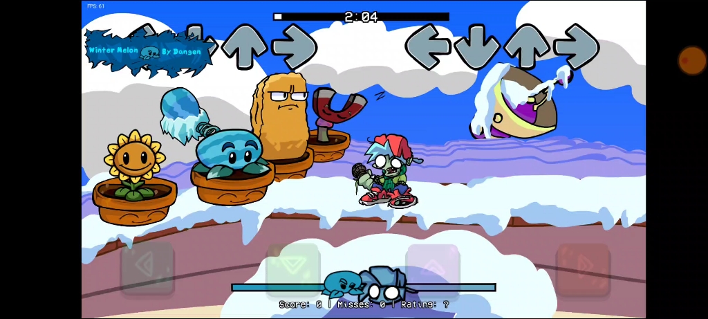 (FNF)寒冰+冰瓜 无敌版