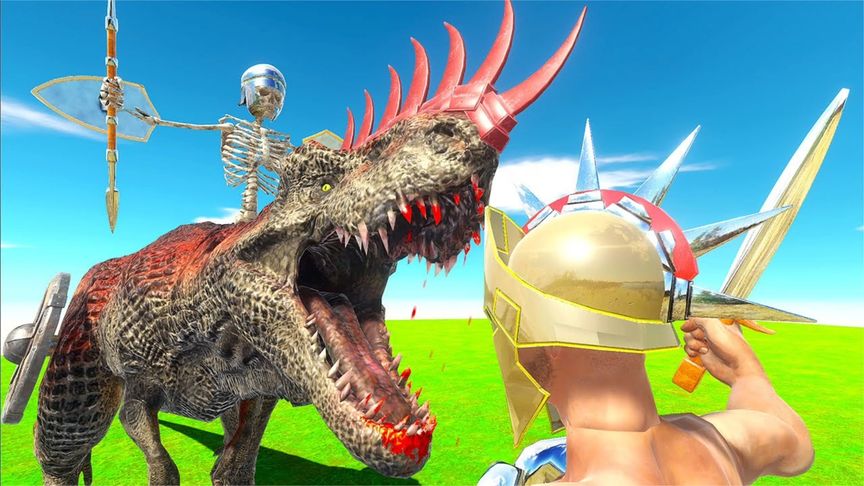 动物模拟器:为了生存,猎人单挑六只恐龙!绝境1V6,逆天改命!