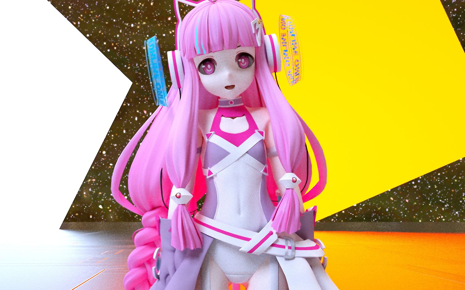 大狗子推荐良曲系列【C4D渲染测试】Meteor【大神犬PV付】