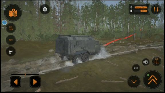 越野系列 滚动的轮胎。