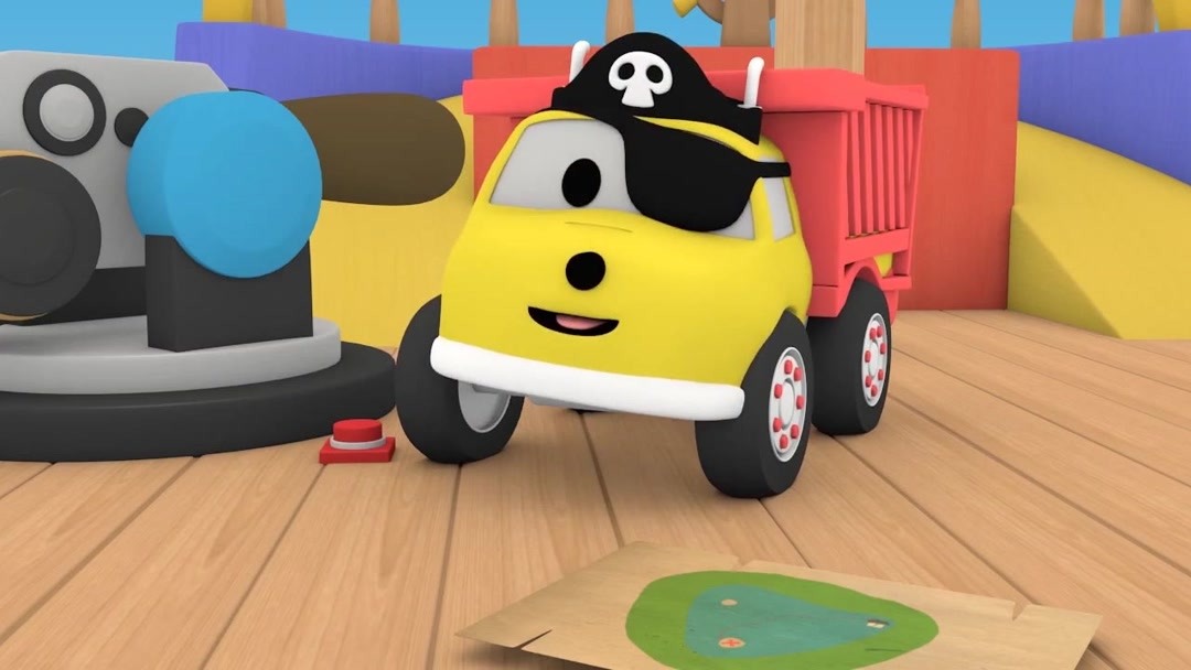 和翻斗车伊森学习 第2季 第22集 藏宝图