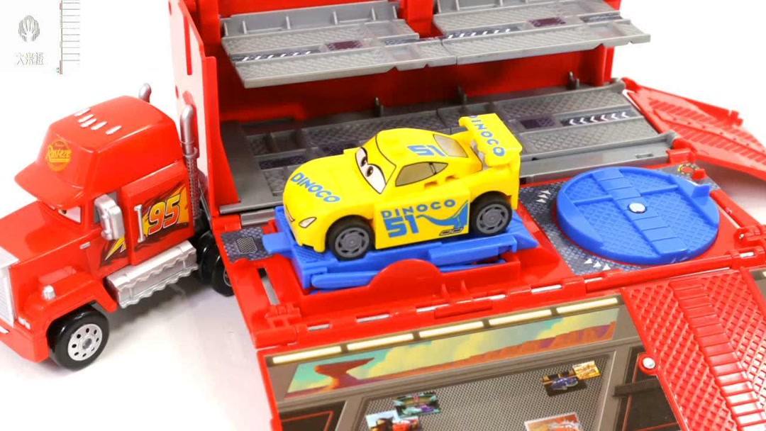 积木拼装之卡车上的积木卡车