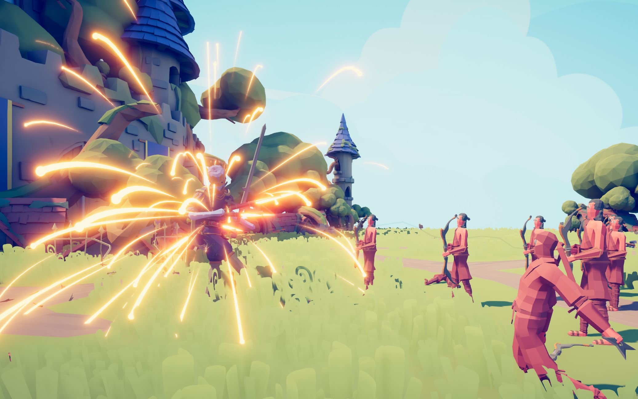 【孤狼】《全面战争模拟器》娱乐流程解说11(犄角旮旯战术让敌人摸...