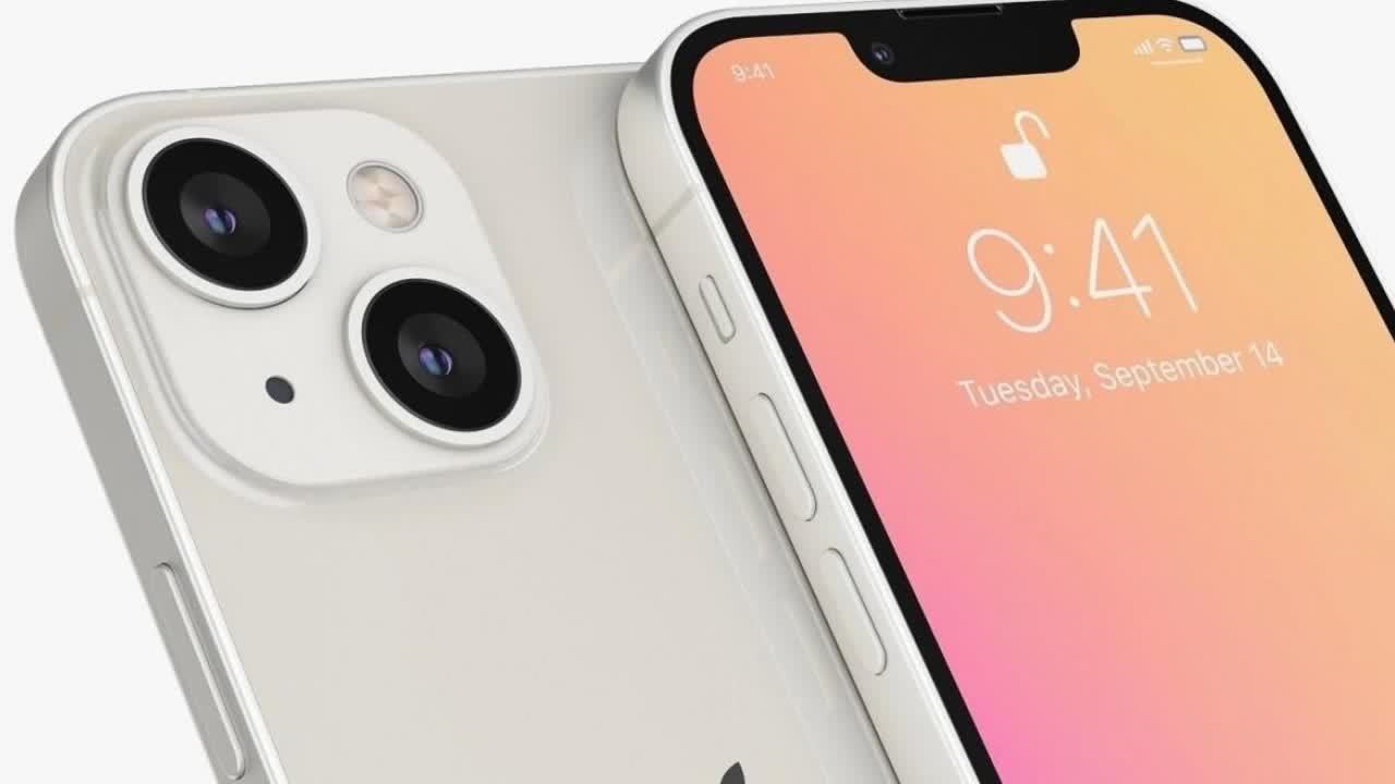 iPhone 13缩小刘海后,状态栏终于不挤了,电量...