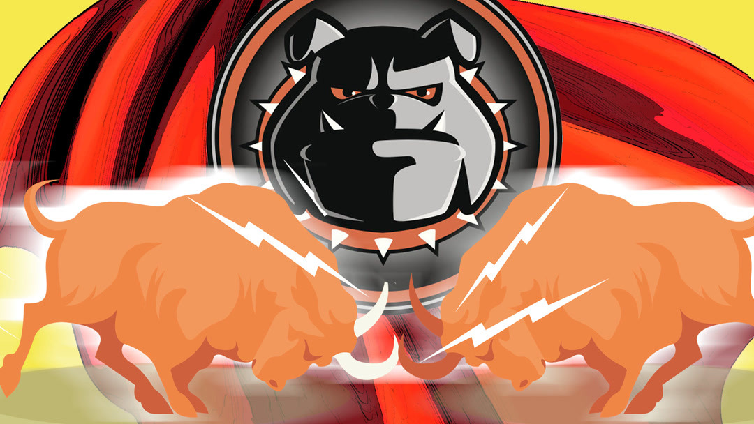 三角龙和斗牛犬的故事