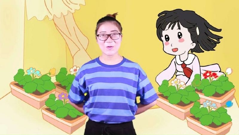 两口育儿手指游戏 第47集 数花盆
