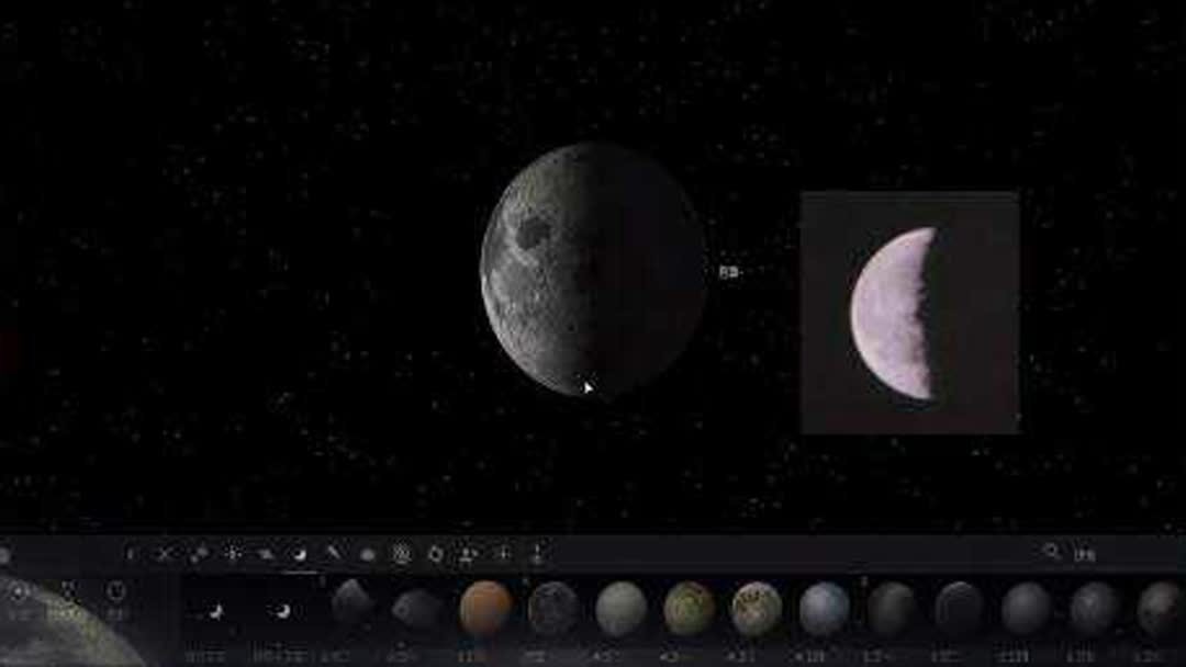 月亮阴晴圆缺是因为月亮的位置在变化,通过模型一看就懂