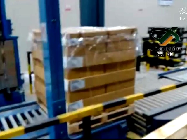 穿剑打包缠绕机 嘉歆包装PP带纸箱捆包机 打包机生产线