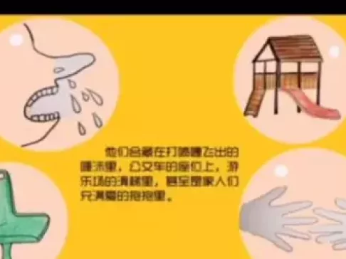 动画了解如何预防新冠状病毒