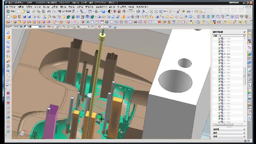 模具设计胡波如何调司筒